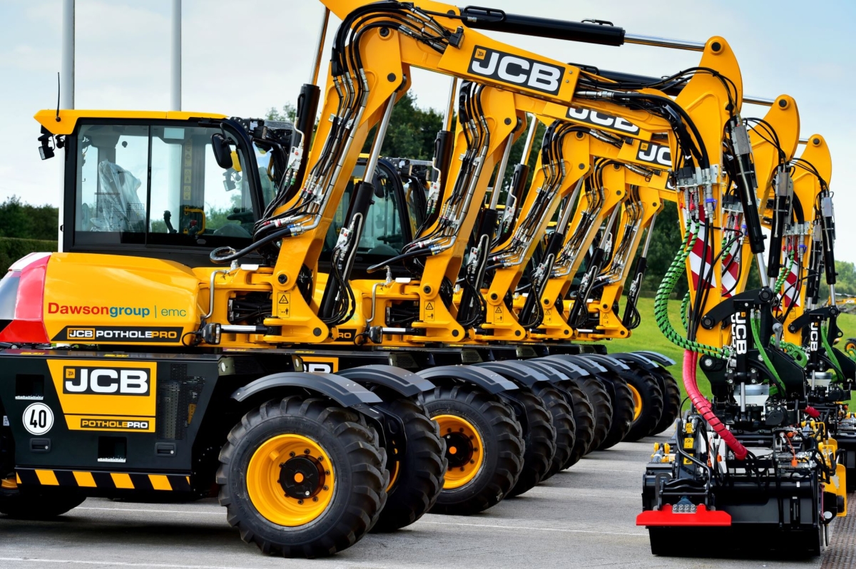 Fleet of Six JCB Pothole Fixing Machines Snapped Up by Dawsongroup