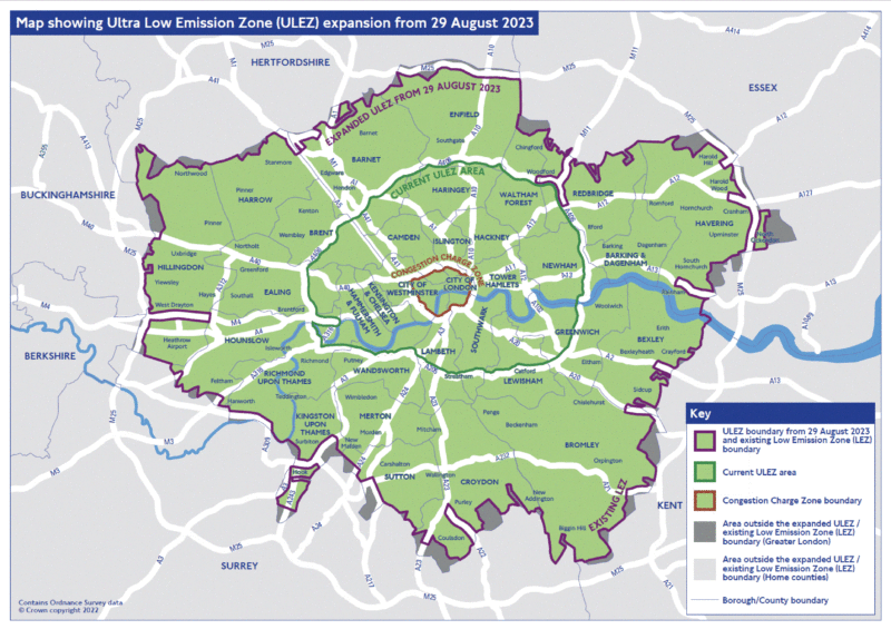 London ULEZ Is Expanding – What Does This Mean For Van Drivers?