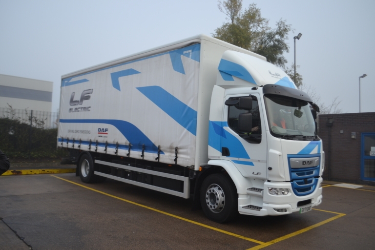 Supporting Antalis on the Road to Zero Emissions with Electric Truck Trial